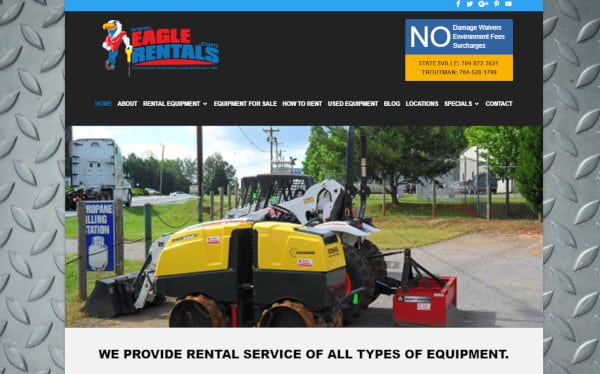 Our New Website is Live! | Eagle Rentals